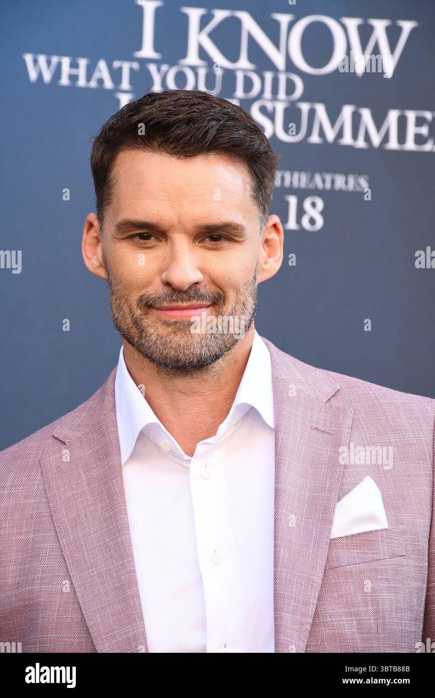 Los Angeles, California, USA 14th July 2025 Actor Austin Nichols ...