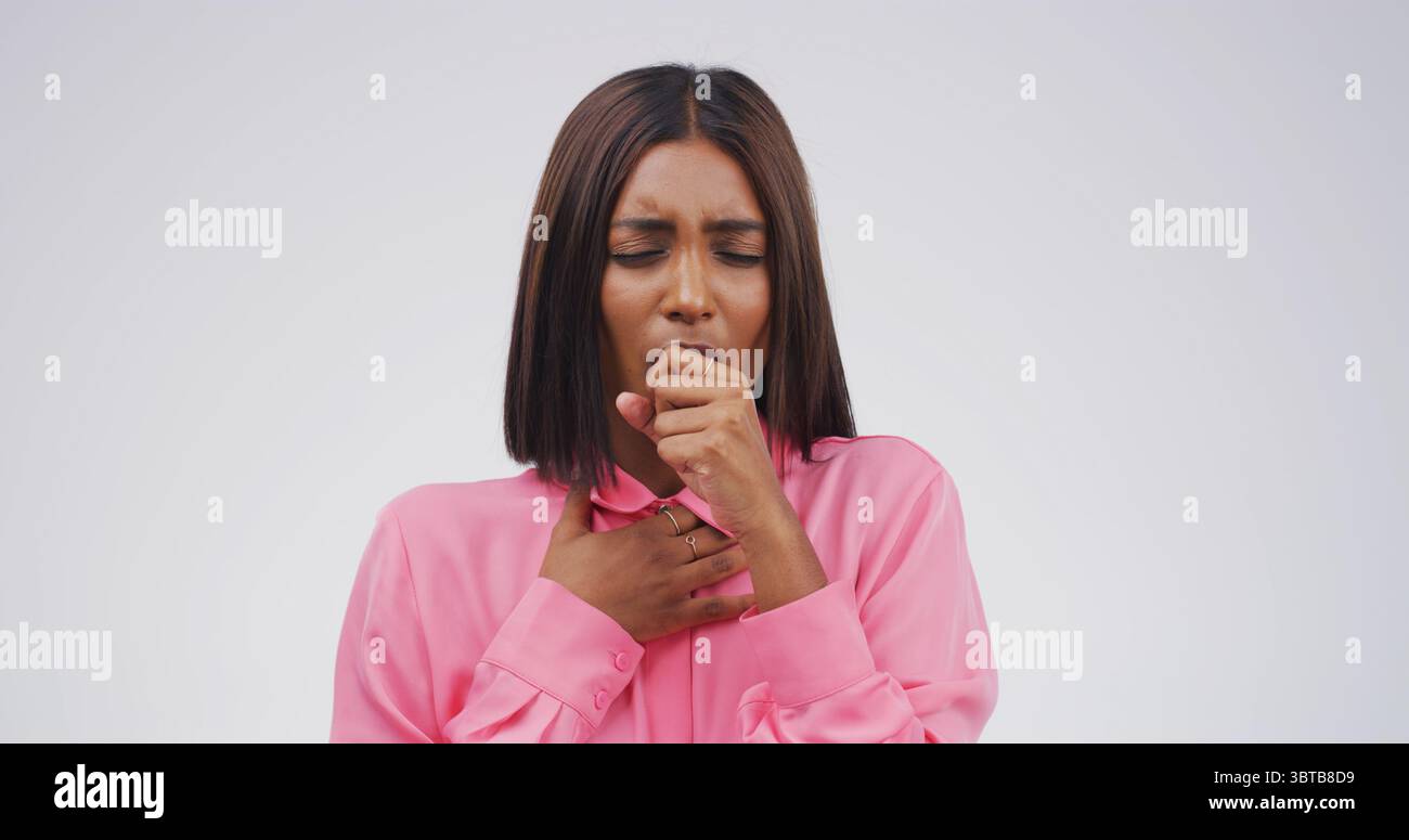Woman tuberculosis disease coughing hi-res stock photography and images ...