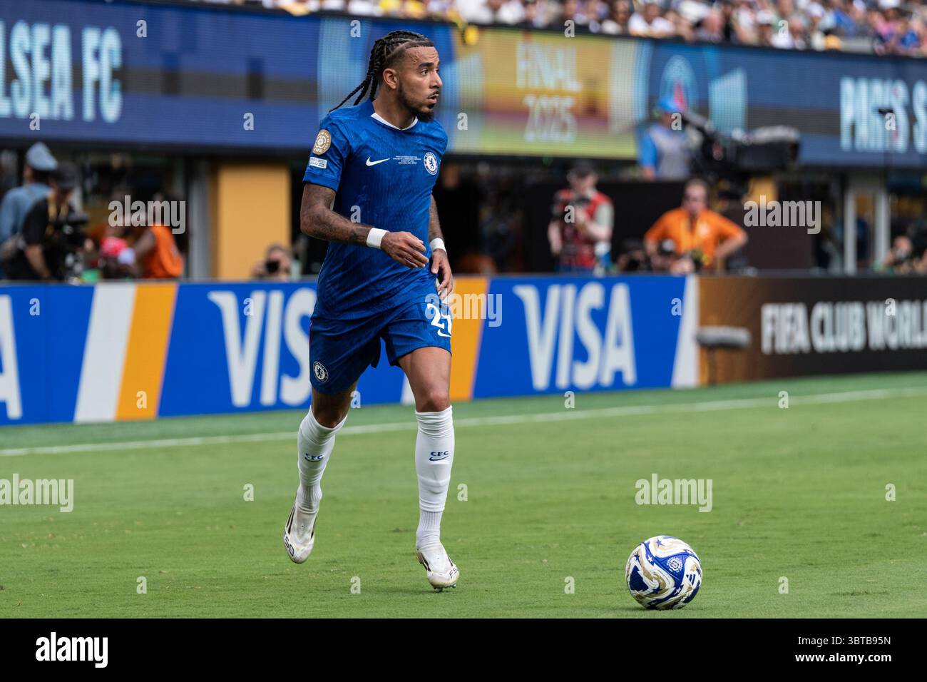 East Rutherford, United States. 13th July, 2025. Malo Gusto (27) of ...