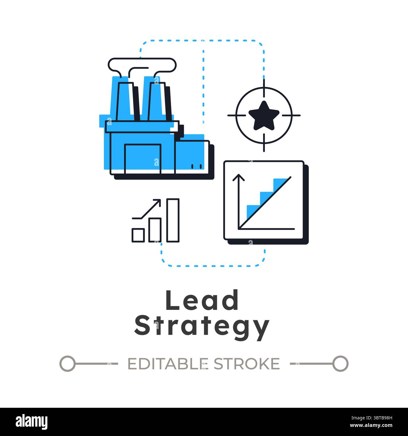 Lead lines Cut Out Stock Images & Pictures - Alamy