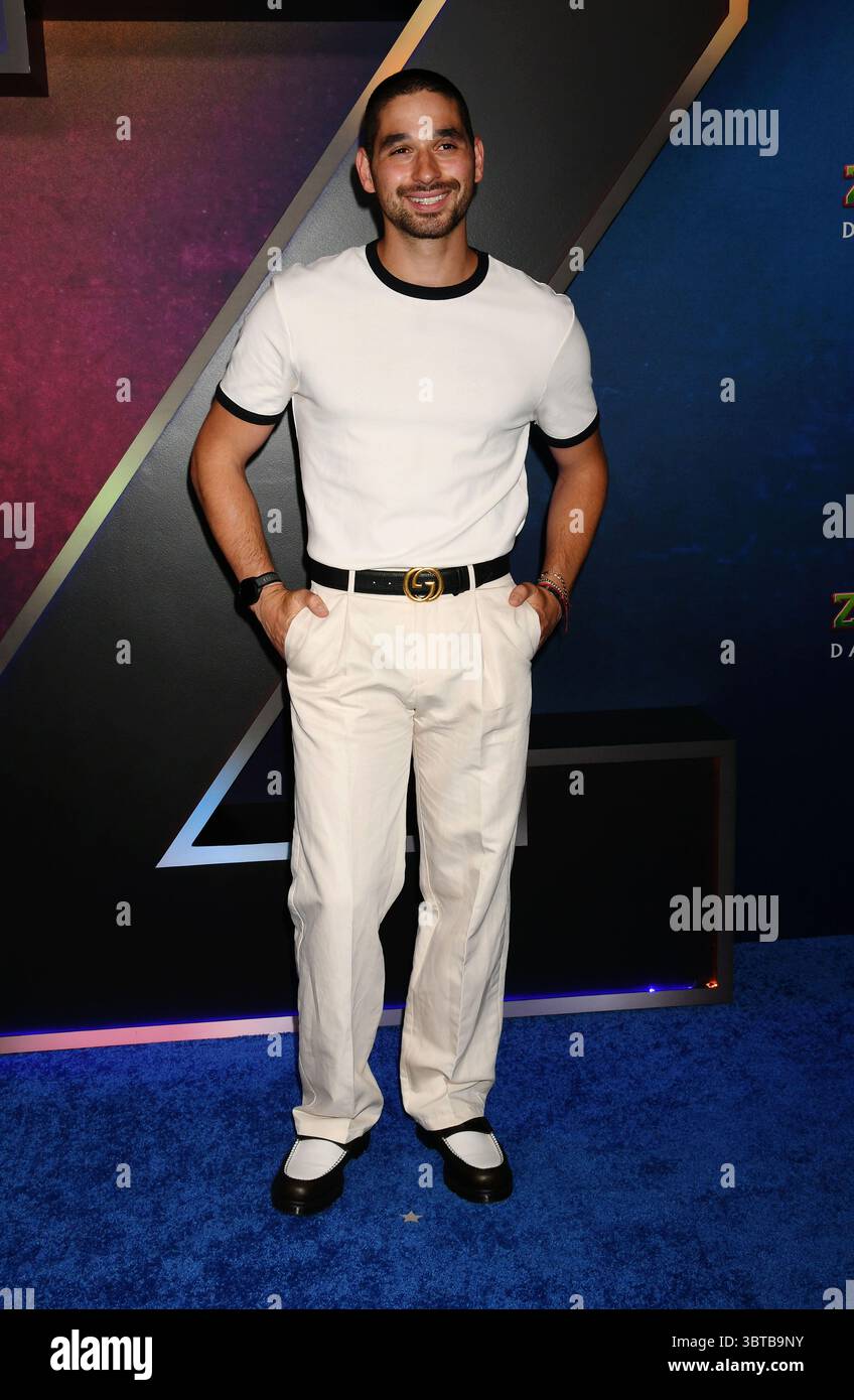 LOS ANGELES, CALIFORNIA - JULY 08: Alan Bersten arrives at the world ...
