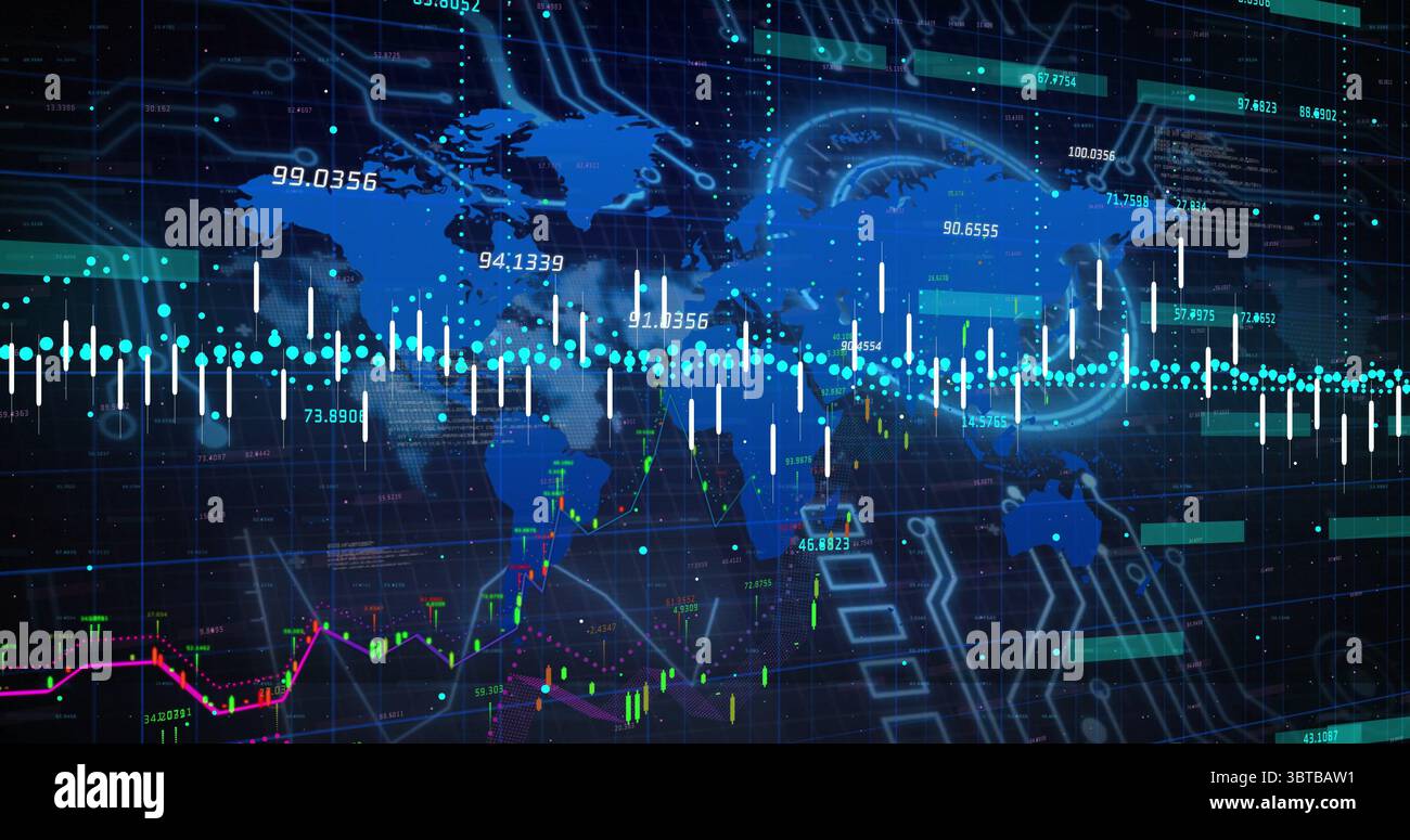 Displaying world map lines hi-res stock photography and images - Alamy