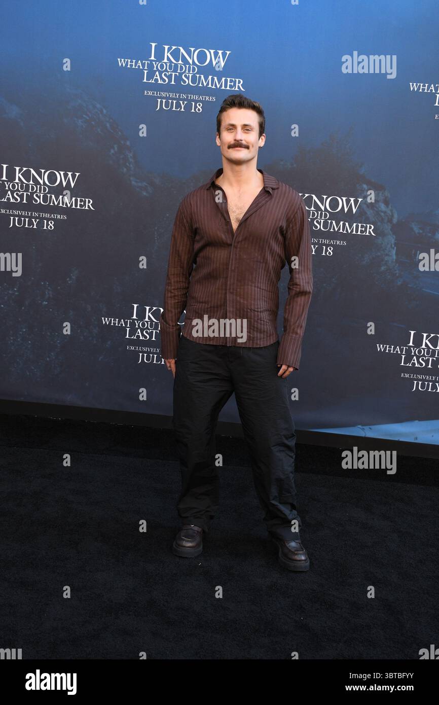 Los Angeles, California, USA 14th July 2025 Julian Burzynski attends ...