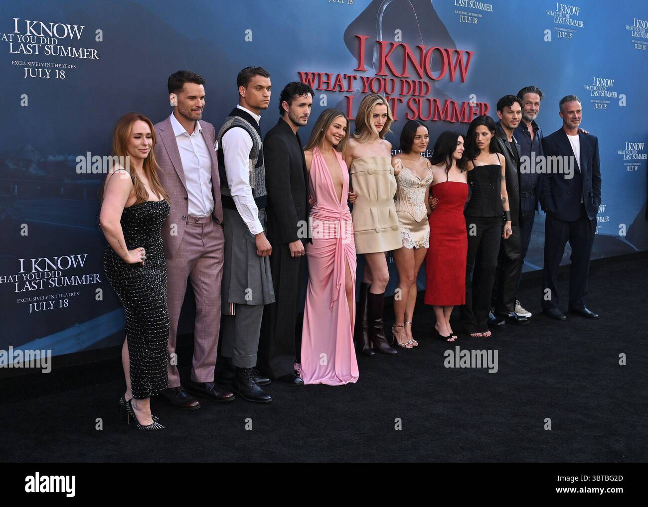 Ca. 14th July, 2025. Jennifer Love Hewitt, Austin Nichols, Tyriq ...