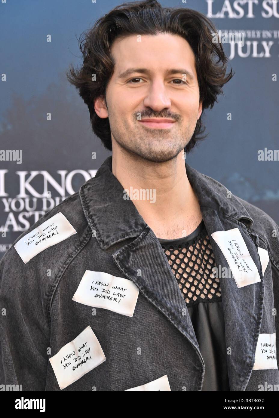Ca. 14th July, 2025. Adam Bucci at arrivals for I KNOW WHAT YOU DID ...