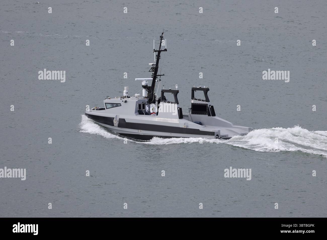 Designed by Thales as an unmanned surface vessel this Plymouth based ...