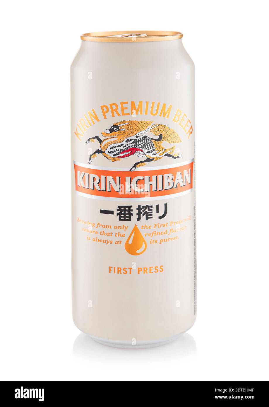 Kirin ichiban premium beer Cut Out Stock Images & Pictures - Alamy