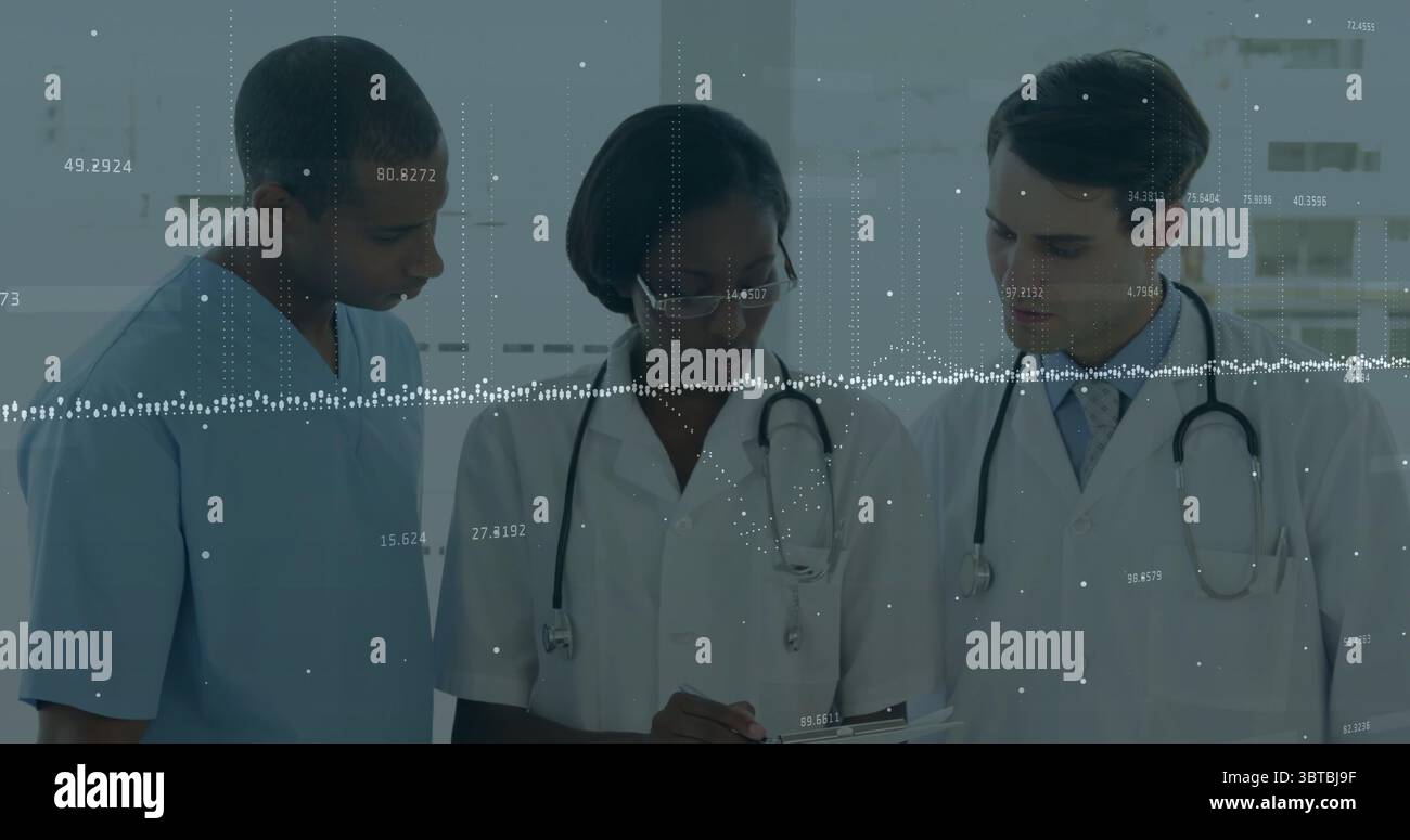 Medical team reviewing patient data hi-res stock photography and images ...
