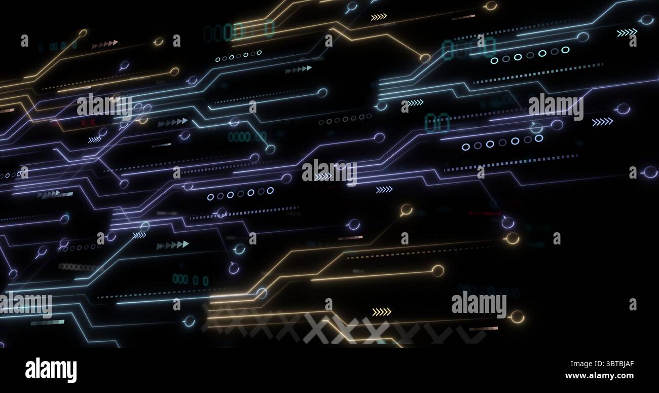 Streaming digital network connecting circuit paths and nodes in virtual ...
