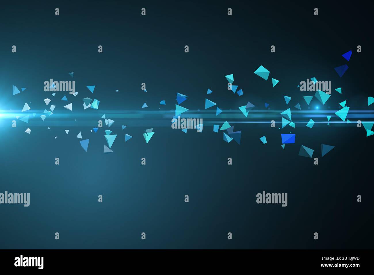 Technical screen with little pyramids Stock Photo - Alamy