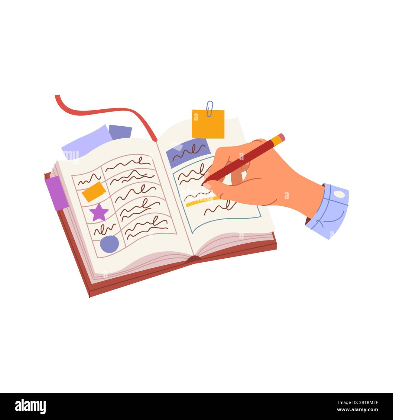 Hand writing sign plan Stock Vector Images - Alamy