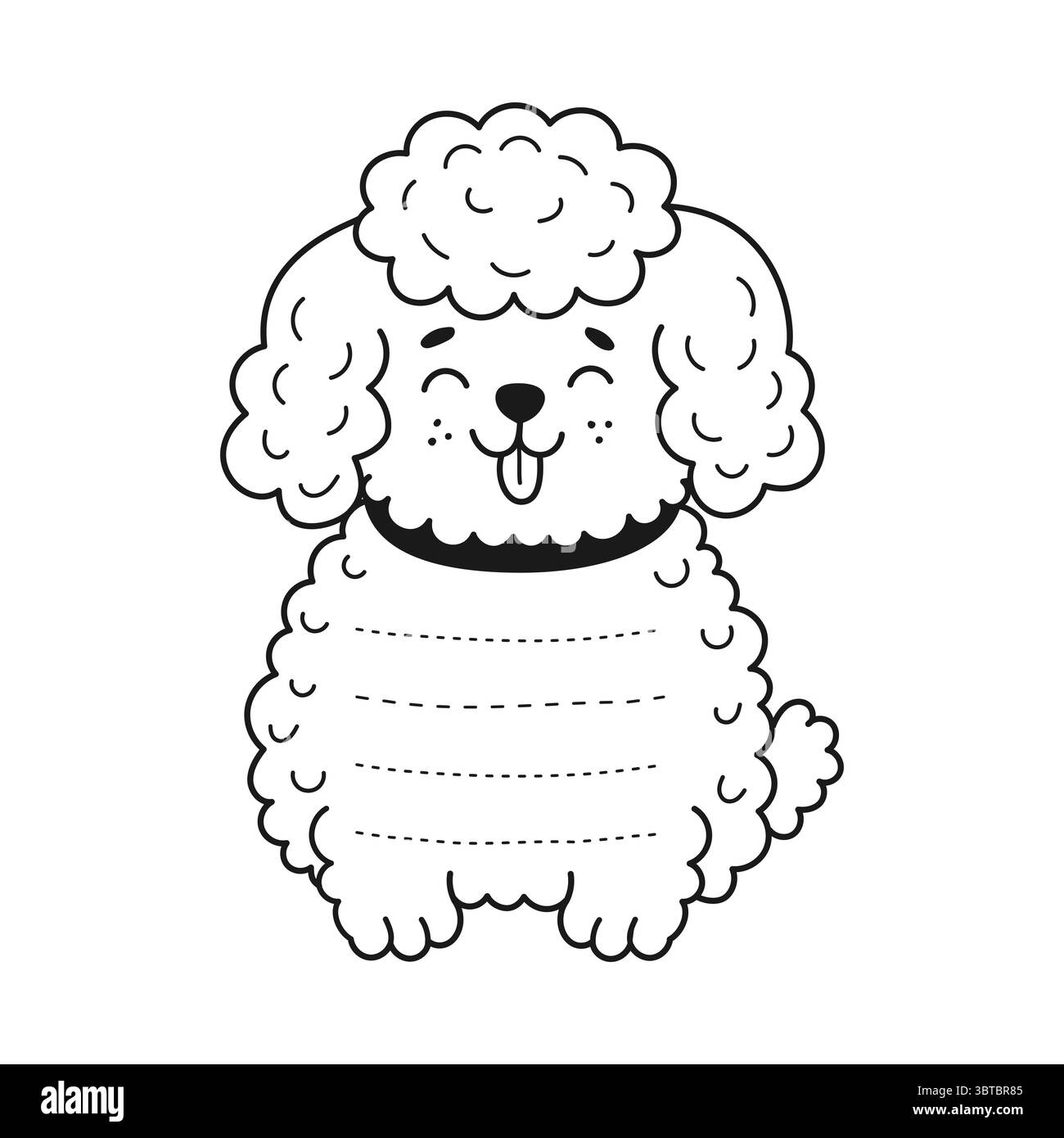 Puddle dog puppy cheerful animal kids memo note frame. Cheerful puppy ...