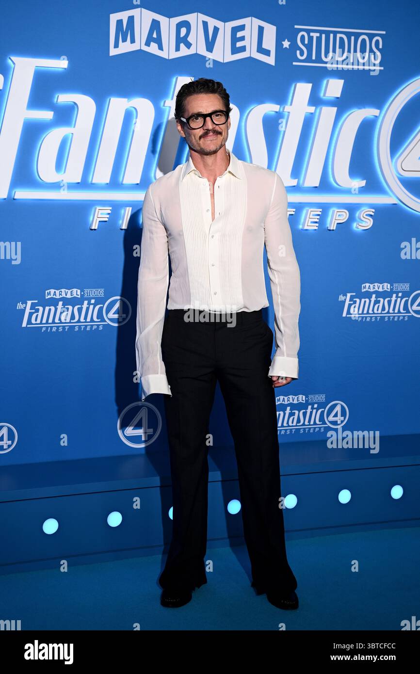 Sydney, Australia. 15th July, 2025. Pedro Pascal arrives for the Sydney ...