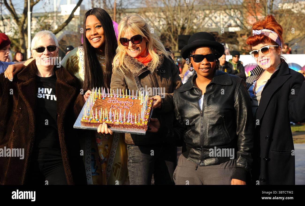Annie Lennox, VV Brown, Gabby Roslin, Speech Dabelle and Paloma Faith ...