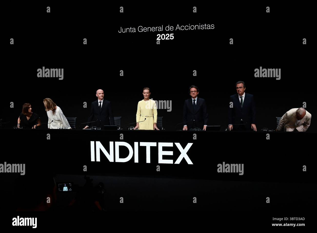 Inditex Chairman and CEO Marta Ortega chairs the General Shareholders ...