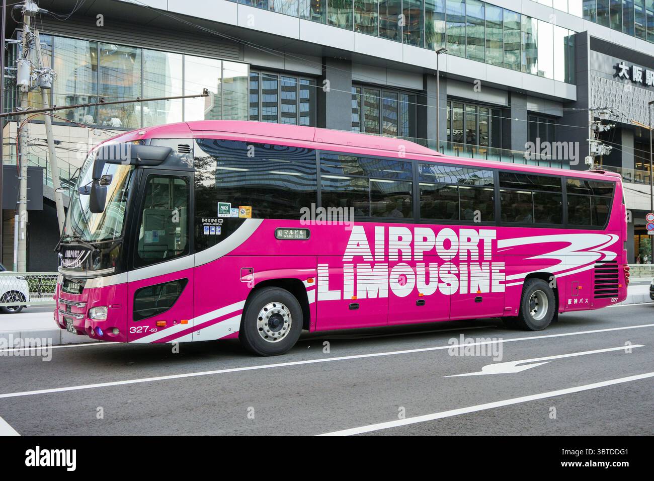 An airport limousine bus in Osaka, Japan Stock Photo - Alamy