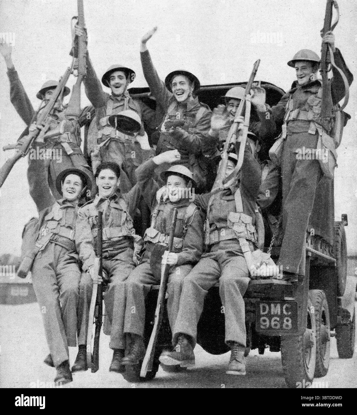 In 1939 as in 1914, the motto of the British Army is " Tails up." These ...