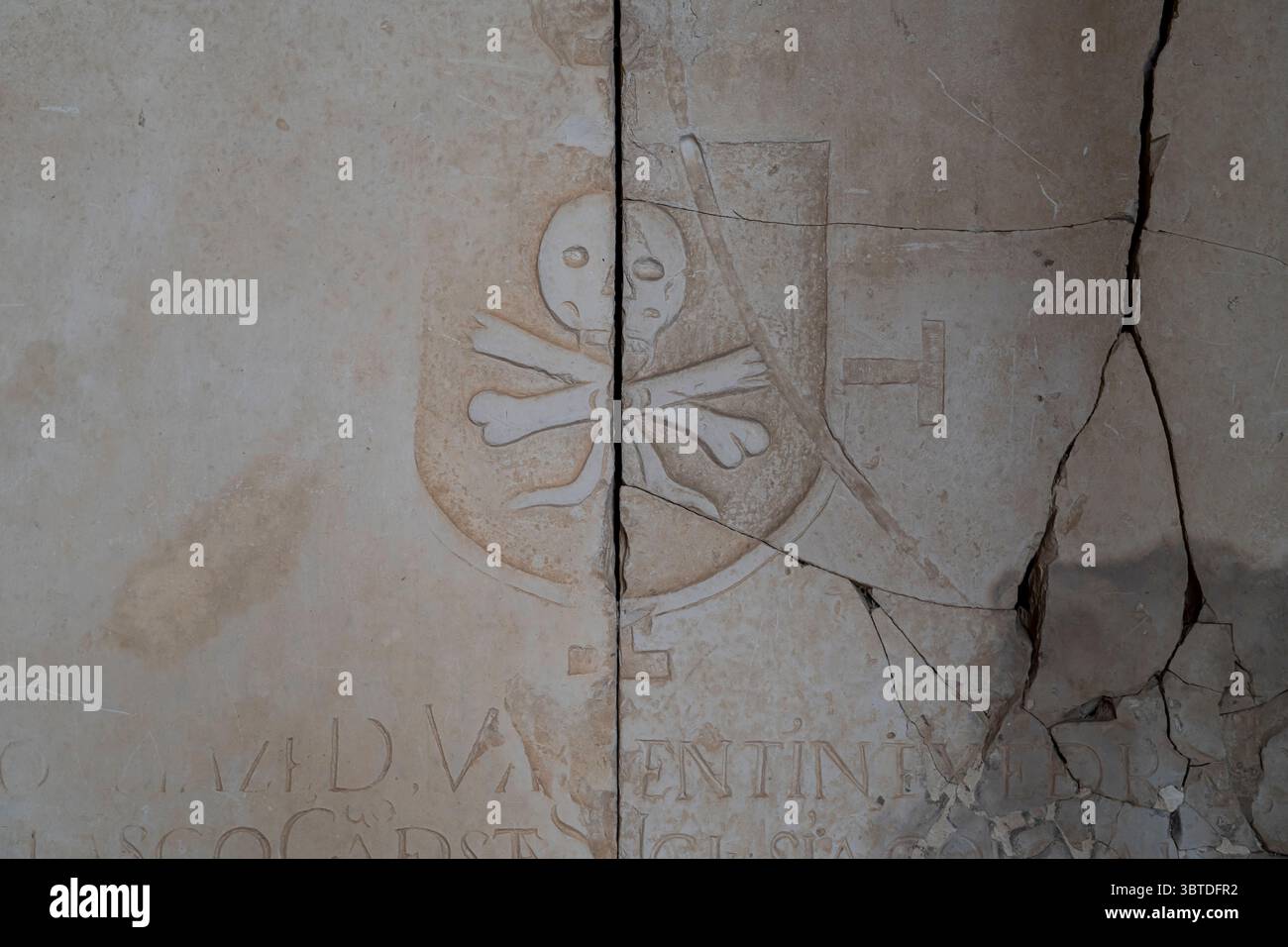 Visitors explore the historical Colegiata de Santa Maria la Mayor de ...