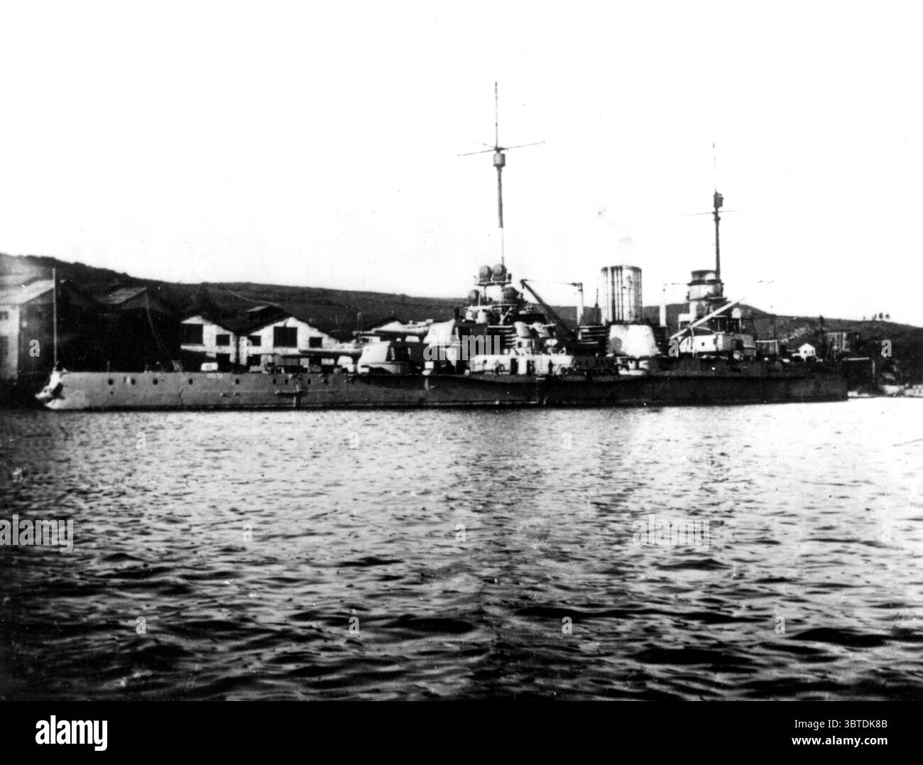 Gothen at Steima in Baspharos , flying Turkish flag . 1918 Stock Photo ...