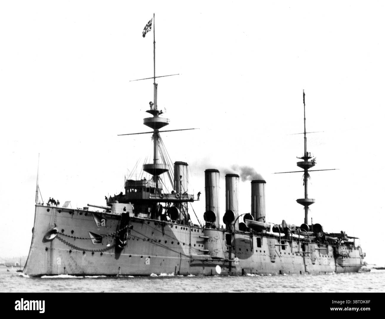 HMS Powerful . 1914 - 1918 Stock Photo - Alamy