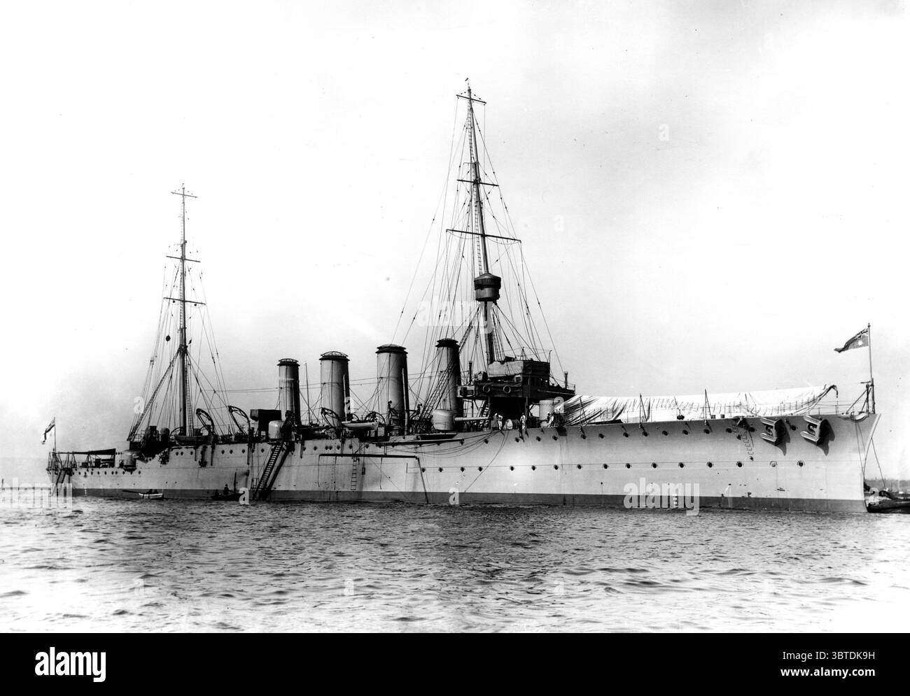 HMS Sydney . Sank the German raider " Emden " . 1914 Stock Photo - Alamy