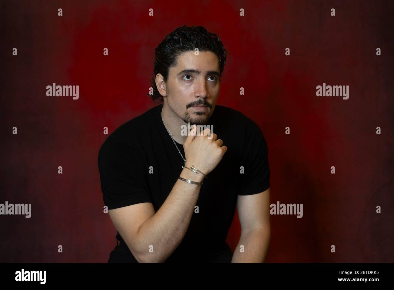 Mexican singer and composer Alex Fernandez poses for Europa Press, at ...