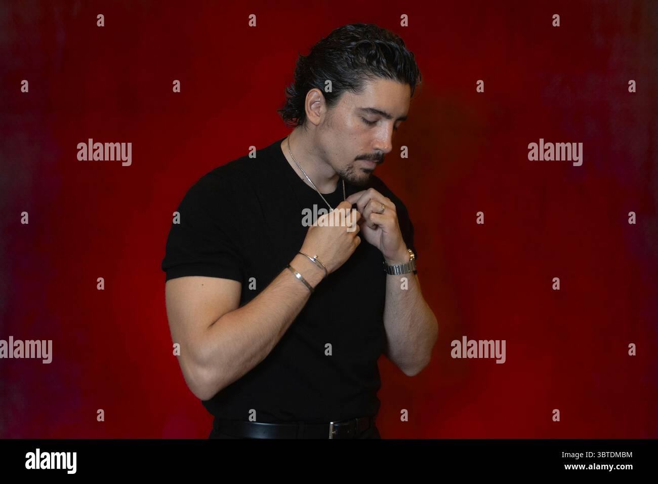 Mexican singer and composer Alex Fernandez poses for Europa Press, at ...