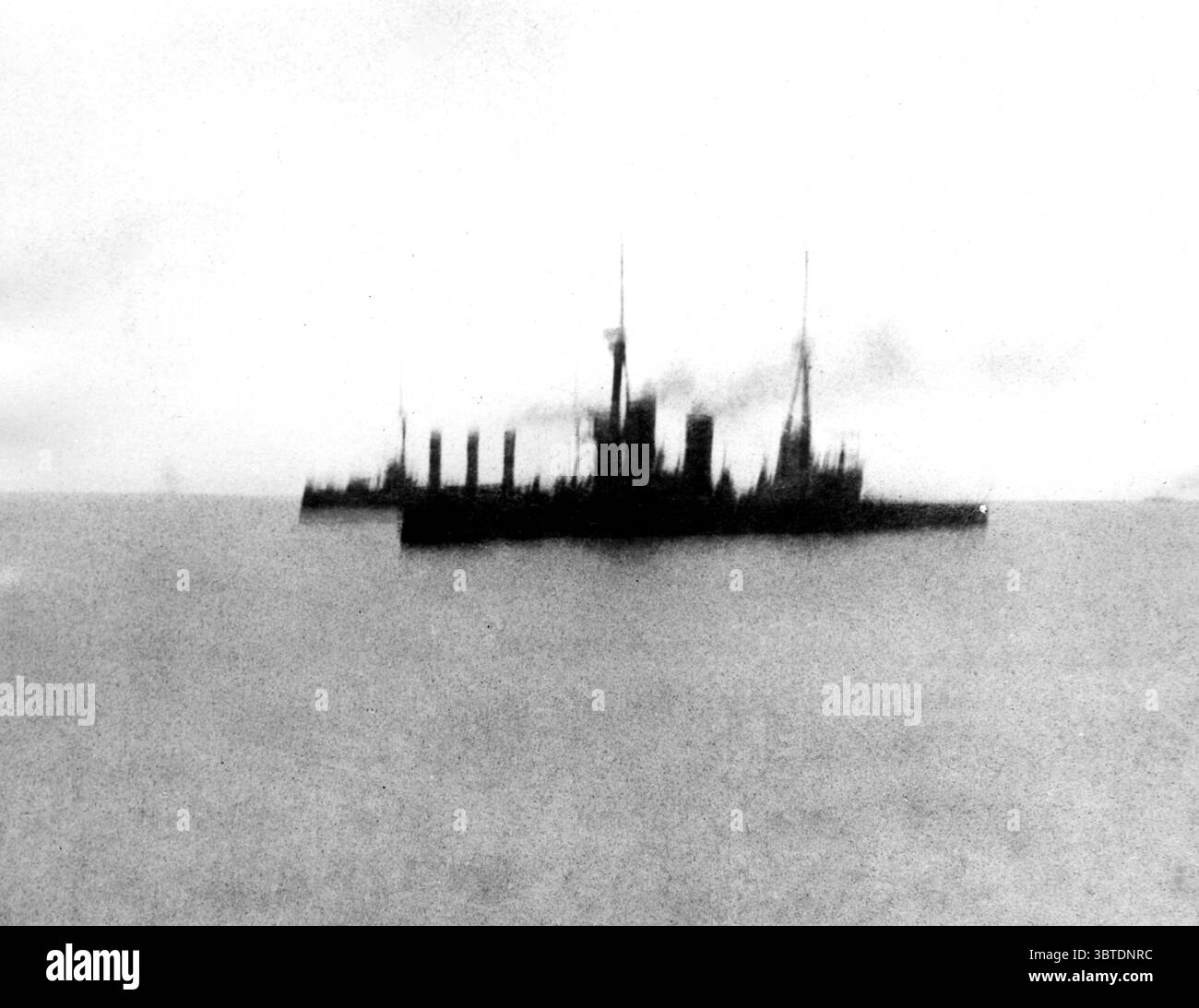 Battle of Falkland Islands HMS Inflexible an Invincible-class ...