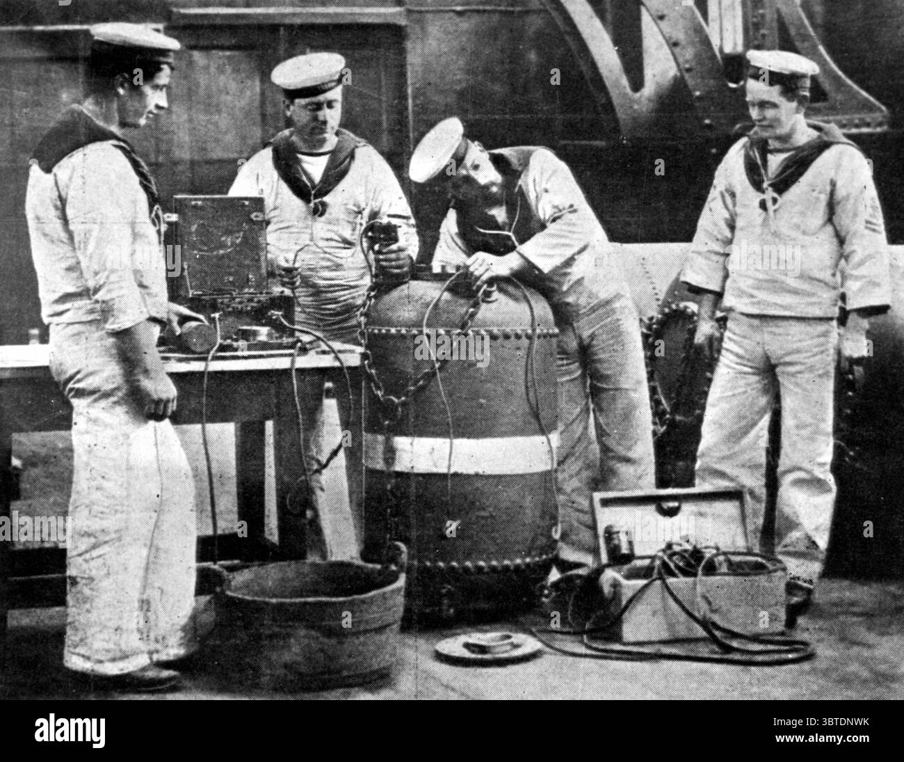 Disposal of mines Black and White Stock Photos & Images - Alamy