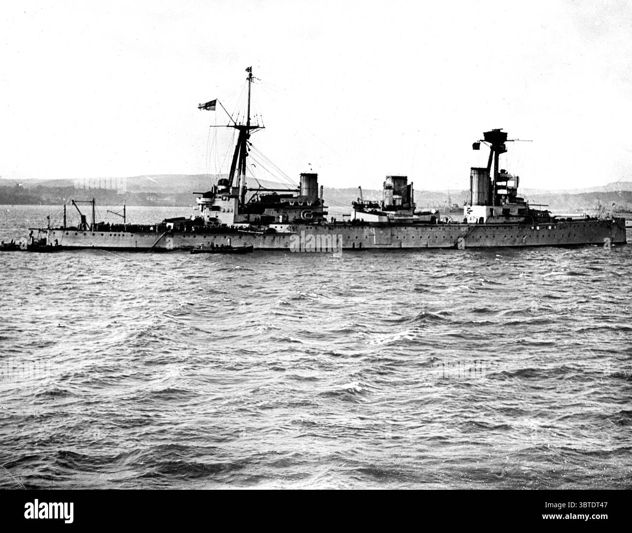 Battleship HMAS Australia Stock Photo - Alamy