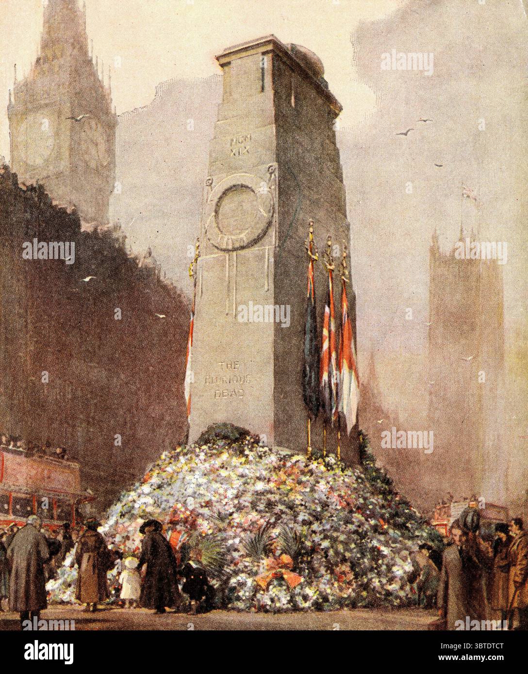 The ExServices Welfare Society leaflet *** Local Caption *** Armistice ...