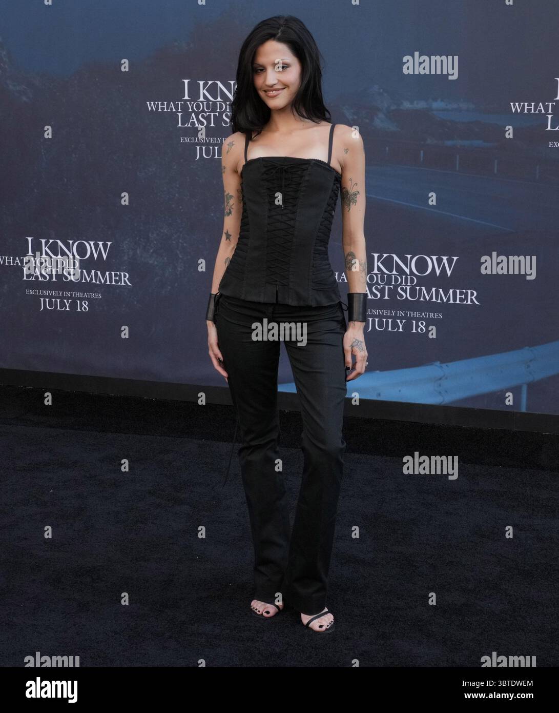 Gabriette Bechtel arrives at the Columbia Pictures' "I KNOW WHAT YOU ...