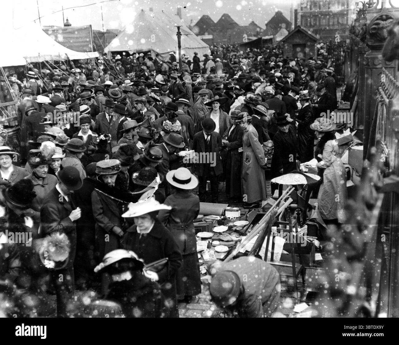 The war fair at the Caledonian Market Stock Photo - Alamy