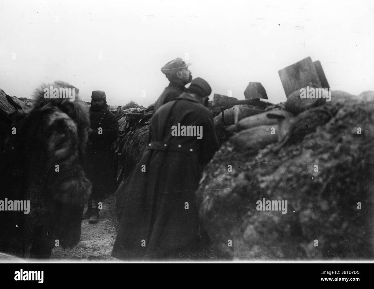 French trench in Argonne , Western Front . 1914 - 1918 Stock Photo - Alamy