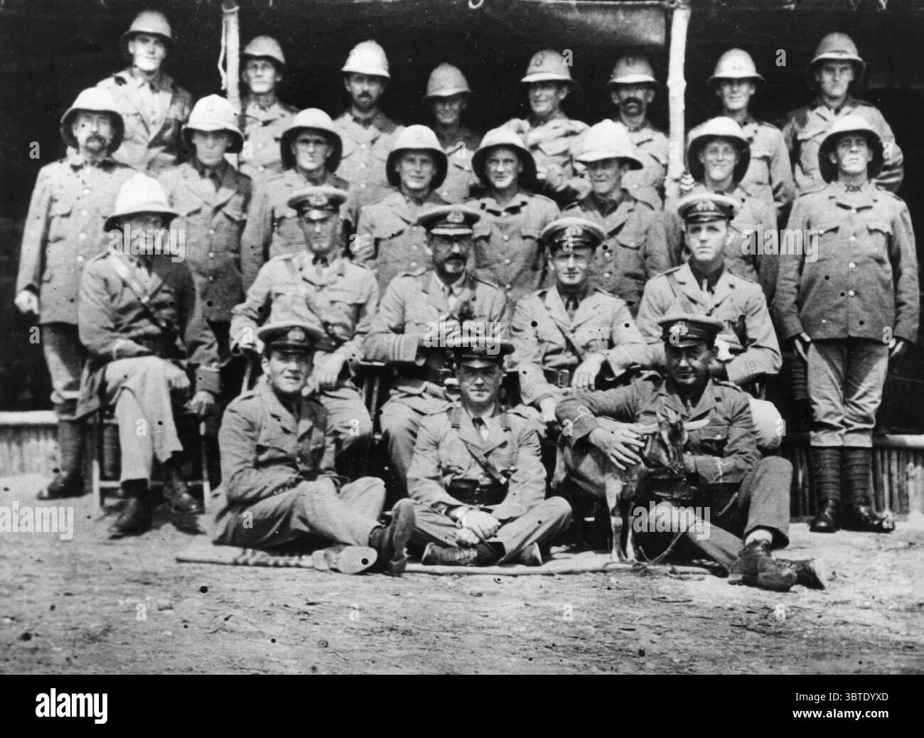 Group of the Naval Africa Expedition , 1915 with the exception of ...