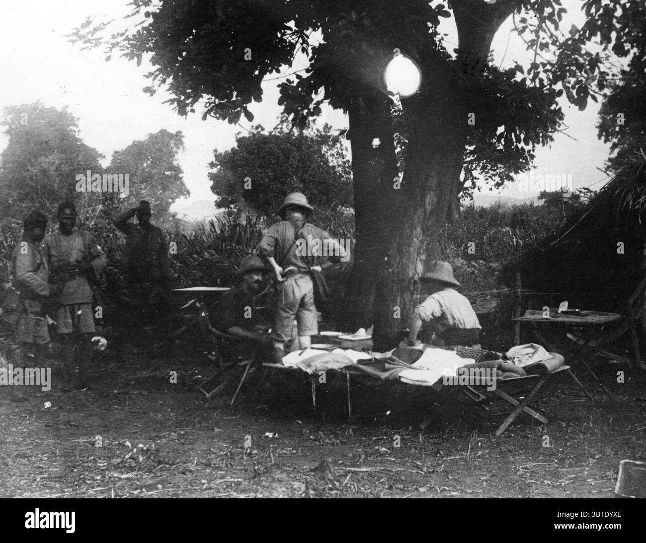 Captain the Honoury James Crichton ( Staff Captain , Nigerian Brigade ...