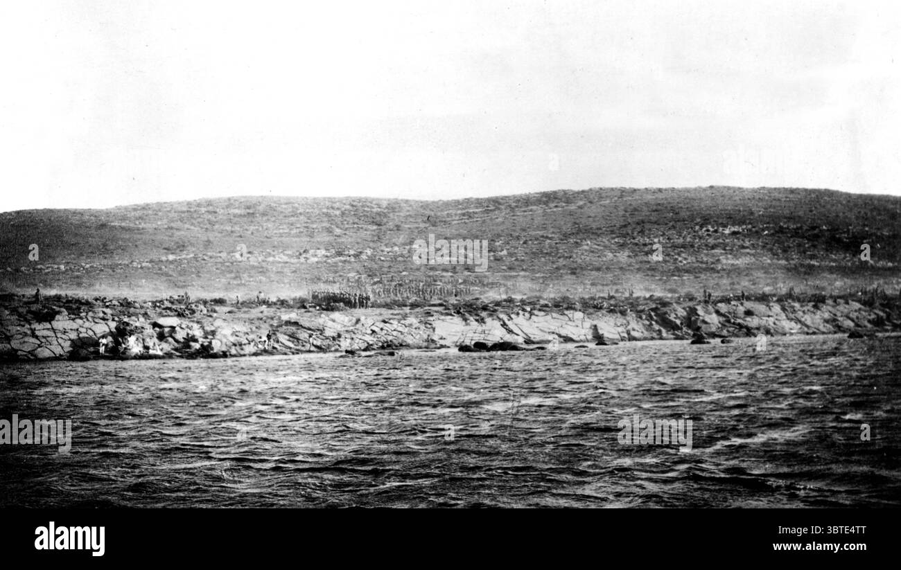 Part of the Beach at Suvla , as seen from the sea Stock Photo - Alamy