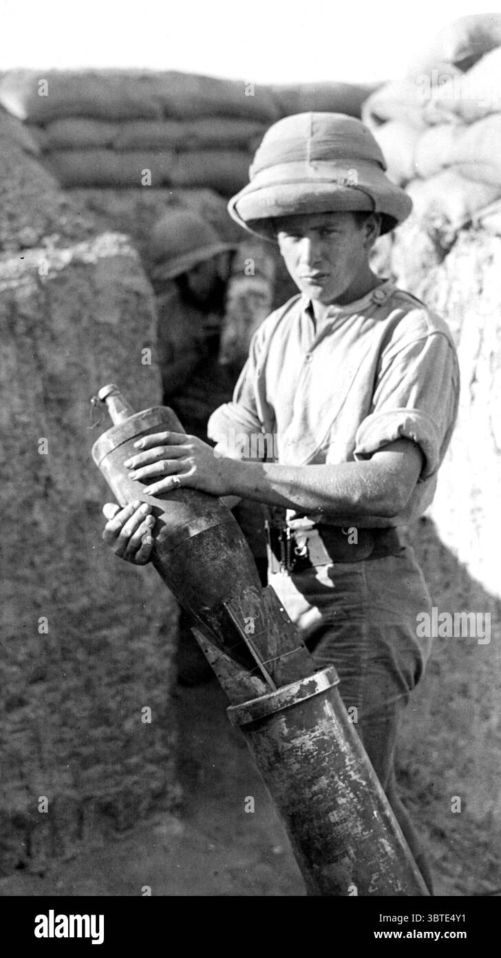 Ordnance ML 6 inch trench Howitzer Mk I Newton or Stokes , or Stokes ...