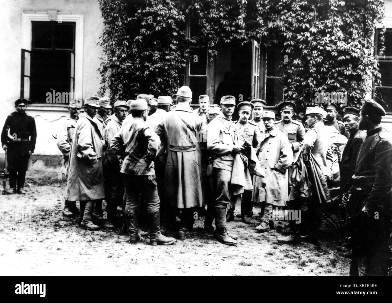Austrian Officers captured by the Russian 11th Army Stock Photo - Alamy