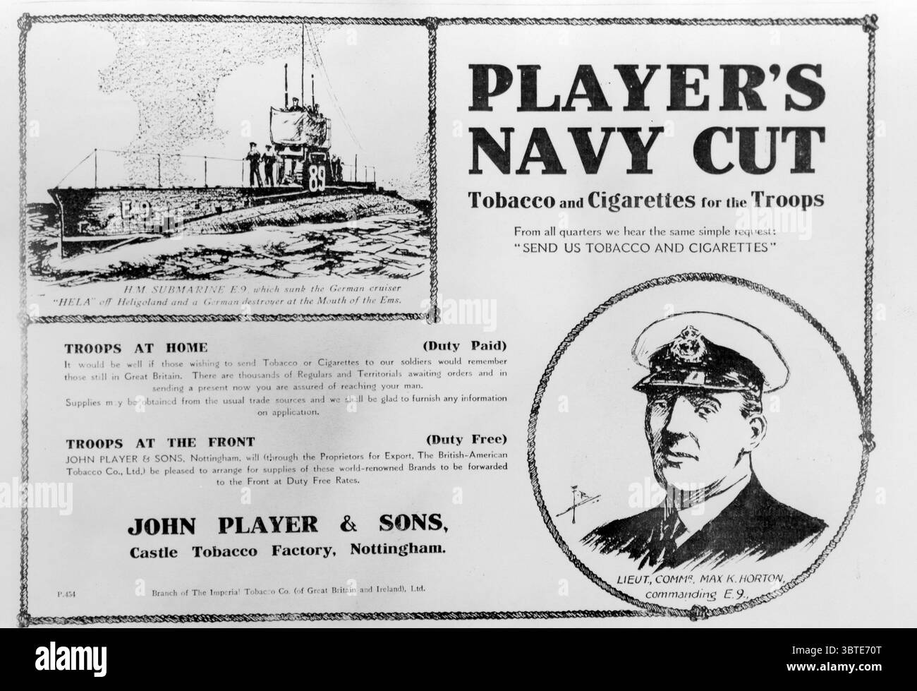 English magazine ad 1914 Stock Photo - Alamy