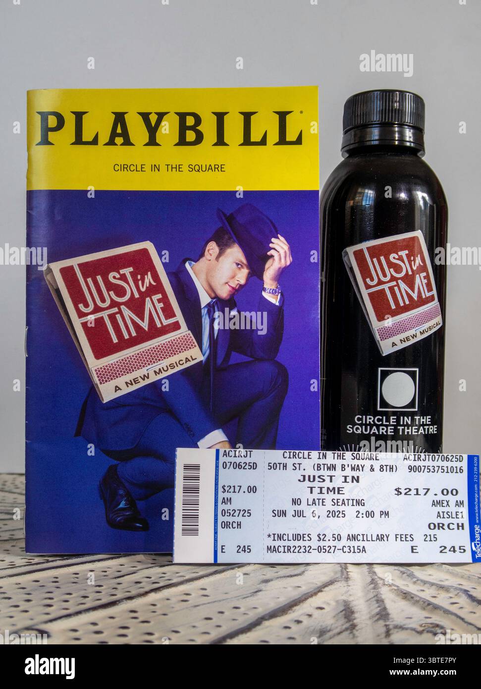 Just in Time Broadway Theater Playbill and tickets, New York City, USA ...