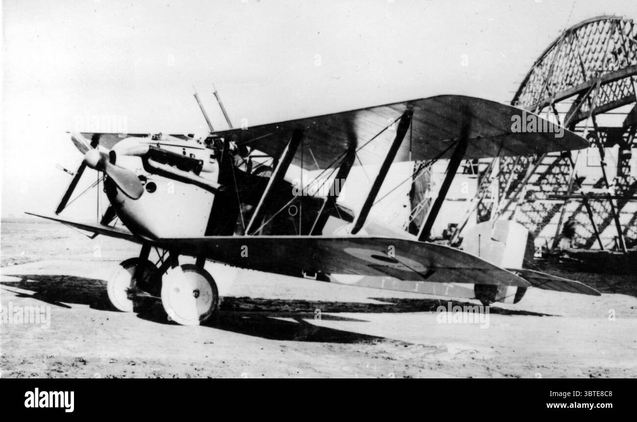 The Sopwith 5FI Dolphin aircraft with the 200 hp Hispano Suiza engine ...