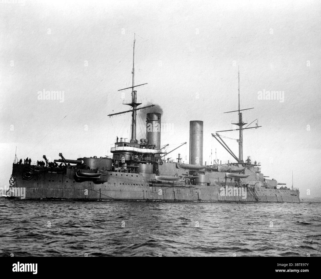 Imperial Russian Navy . The Slava , a Pre Dreadnought battleship of the ...