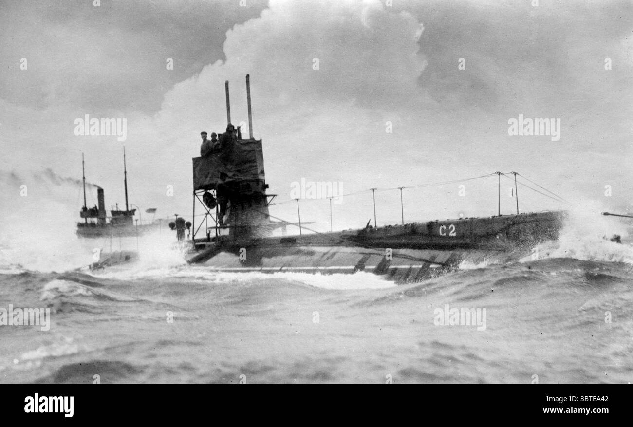 British Royal Navy . HM Submarine C 2 . HMS C2 was a British C class ...