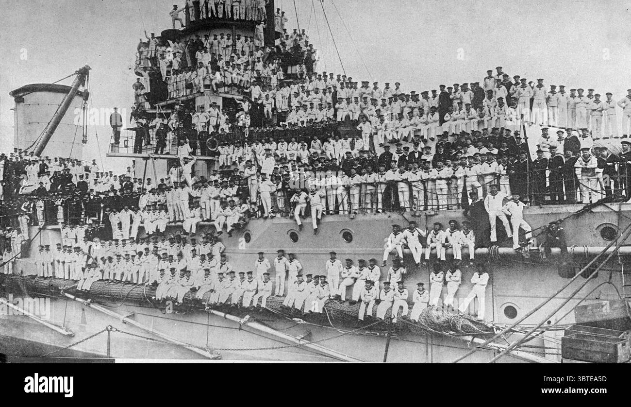 German Navy . Germany as sea power . 1914 Stock Photo - Alamy