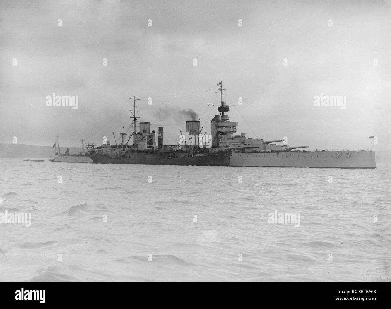 British Royal Navy . The British Fleet at Portland Bay , Dorset . HMS ...