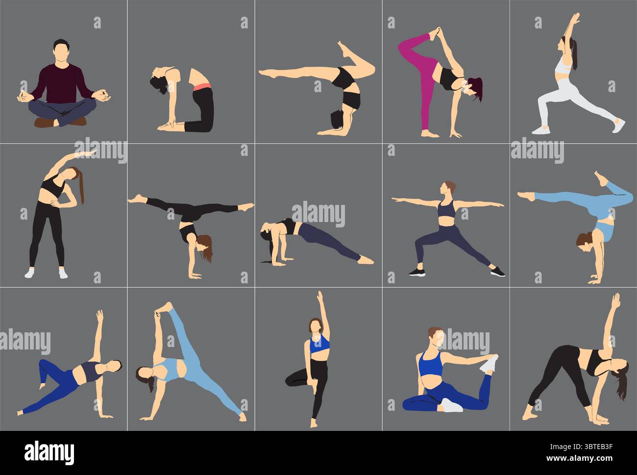 Person in gym cut out Stock Vector Images - Alamy