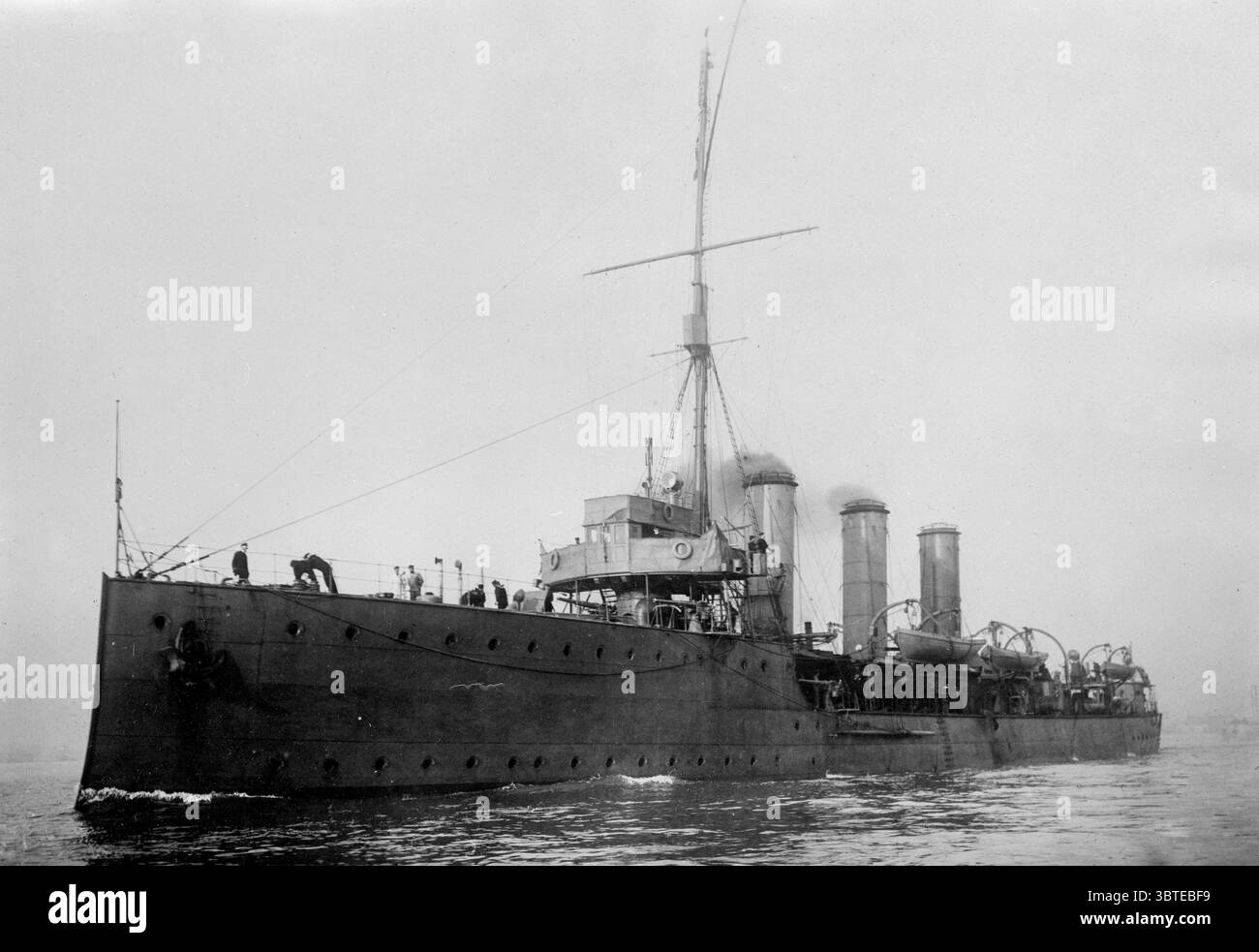HMS .Patrol a Pathfinder class scout cruiser which served with the ...