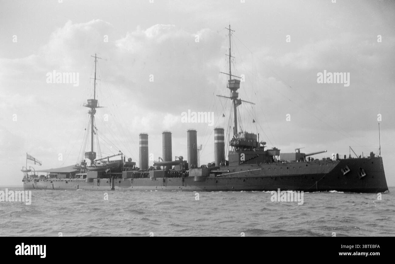 Royal British Navy . Duke of Edinburgh class armoured cruiser HMS Natal ...