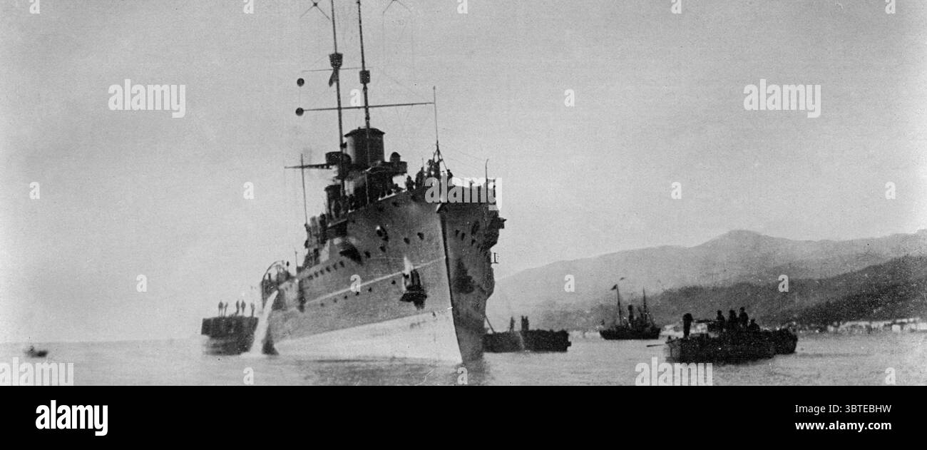 Italian Royal Navy . Cruiser . San Giorgio class : RMI San Giorgio ...
